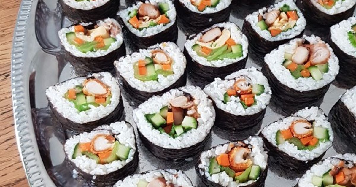 Resep 20. Chicken Kimbab (Korea) oleh Dapur Indo Aussie - Cookpad