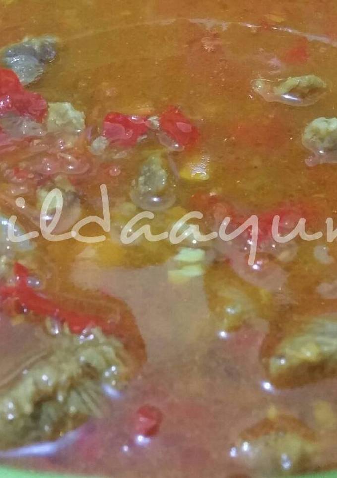 Resep Daging Sapi Kuah Asam Pedas oleh Wilda Ayuni - Cookpad