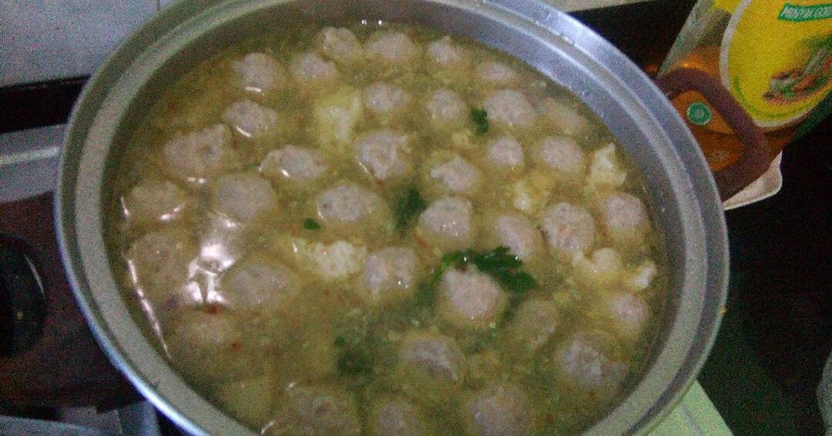 Resep bumbu kuah bakso sapi mantap rumahan enak dan mudah - Cookpad