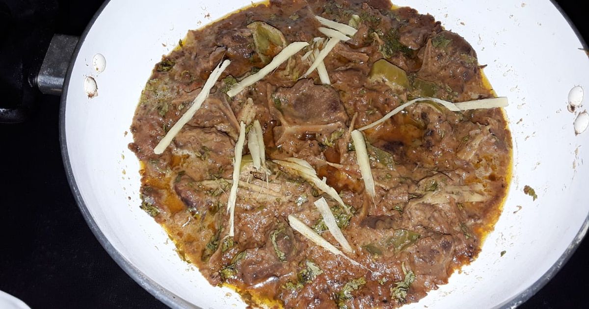 Dhaba Style Mutton Karahi Recipe by Syeda Sarah Taha - Cookpad
