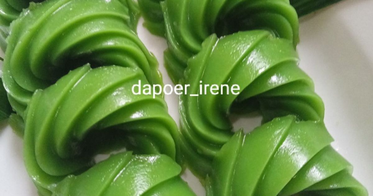 Resep kaswi pasta pandan rumahan enak dan mudah - Cookpad