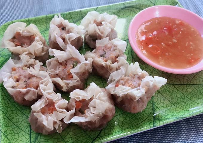 Resep Siomay ikan Tengiri & Saus Tauco oleh TiTy Chan - Cookpad