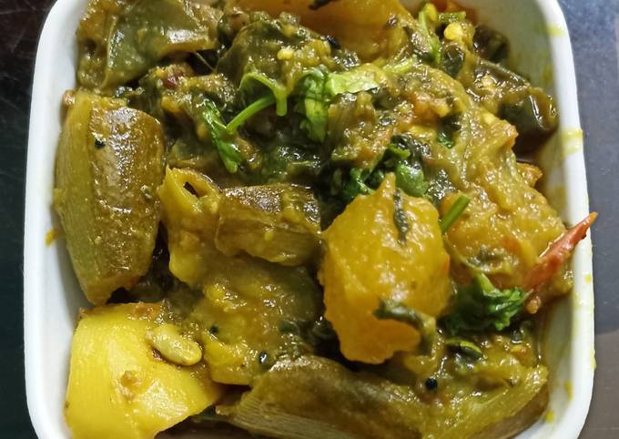 Rinki Dasgupta দ্বারা পালং শাকের তরকারি (Palong shaker torkari recipe in bengali) রেসিপি- কুকপ্যাড