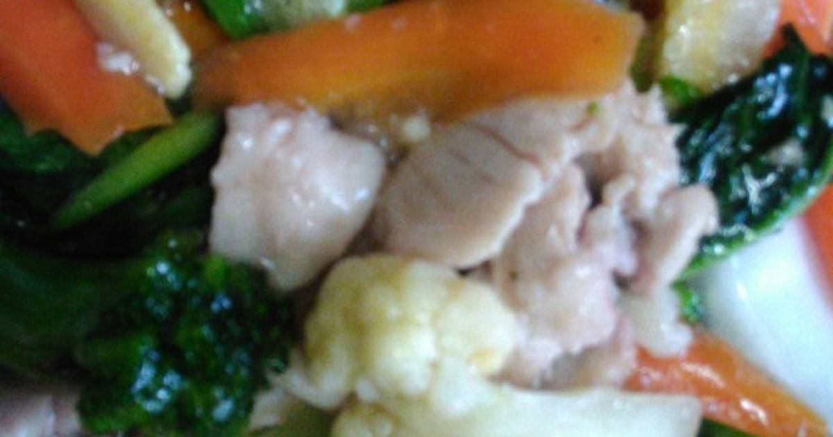 Resep Capcay cah ayam oleh Mom Cindy's - Cookpad