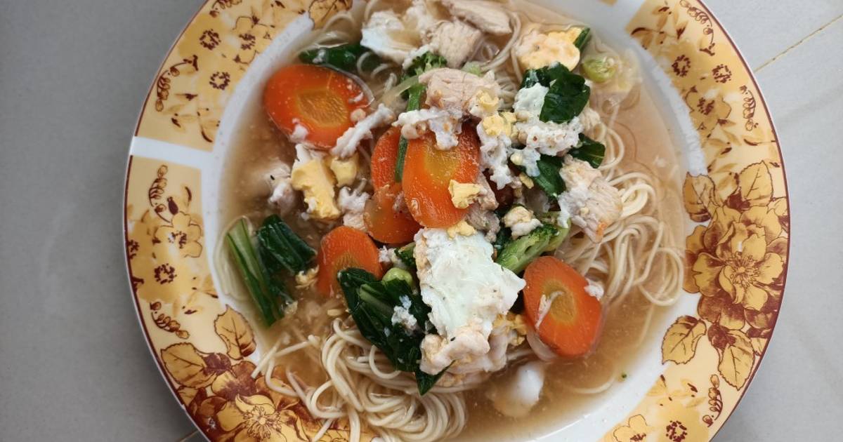 Resep Pasta kuah sayuran menu diet (diet) oleh Anggi - Cookpad