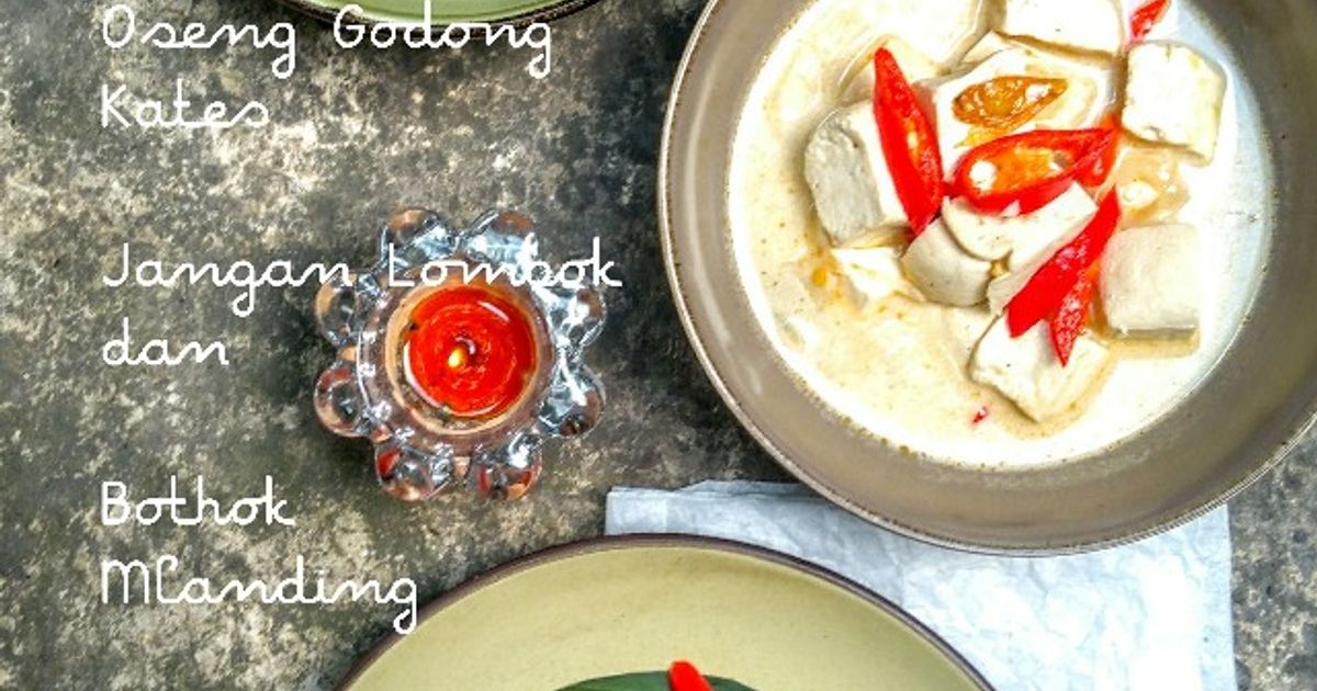 Resep Bothok Mlanding (Set Menu Desa) oleh Wids Kitchen 🍀🌷 - Cookpad