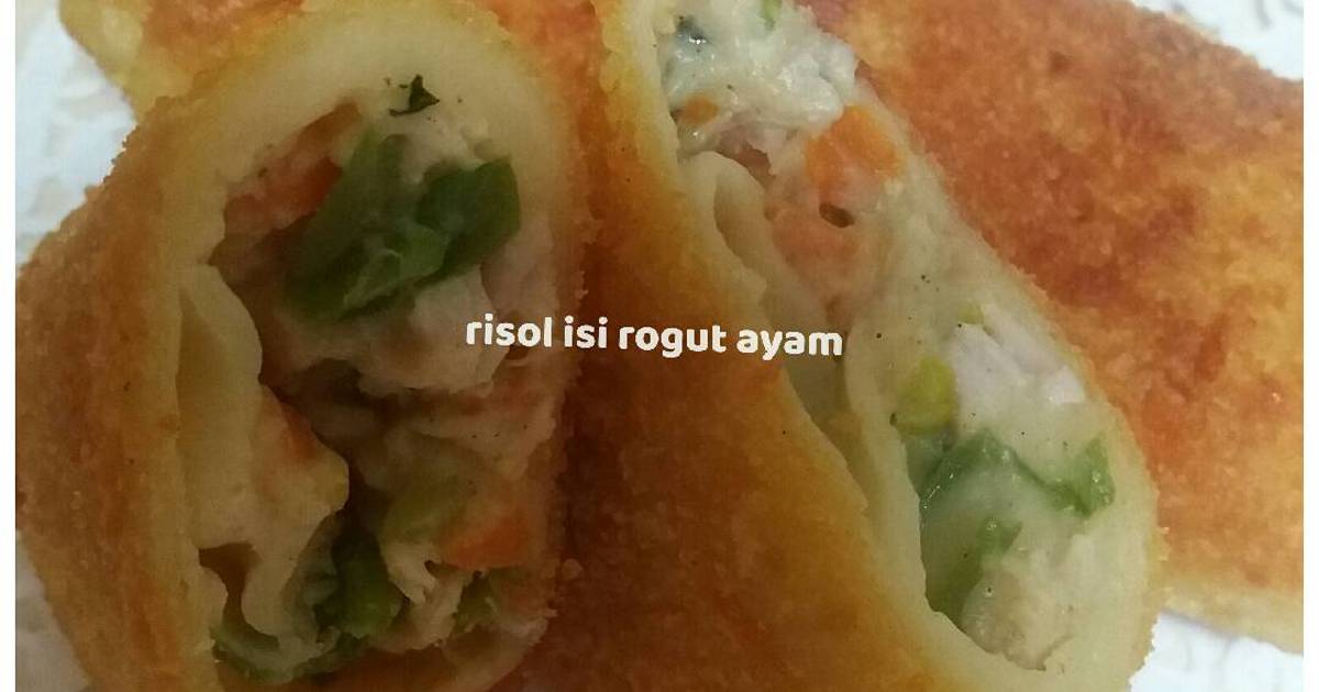 Resep Risol isi rogut ayam oleh Niar Cahyadi - Cookpad