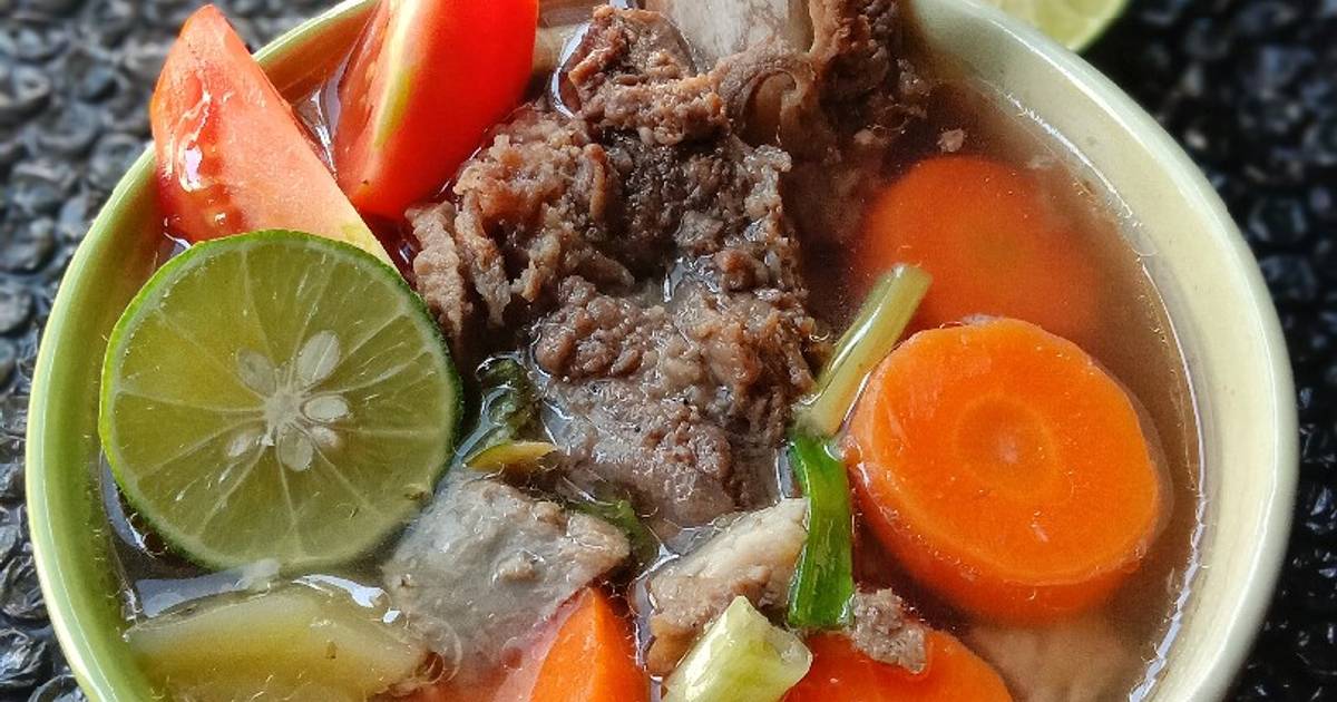 Resep Sop Daging Sapi oleh Dapur Emak - Cookpad