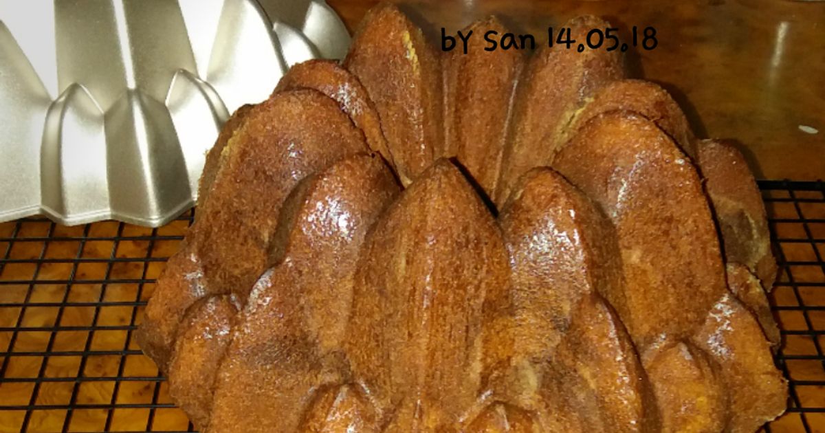 Resep Marble Butter Cake oleh San's Kitchen - Cookpad