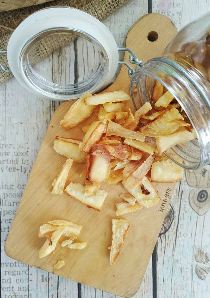 Resep Keripiki singkong ~ Pelengkap Tahu Gunting Samarinda oleh Renny ...