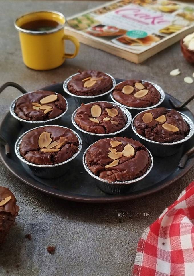 Resep Brownies Cup Mini u.isian Snack box oleh Dina_Khansa - Cookpad