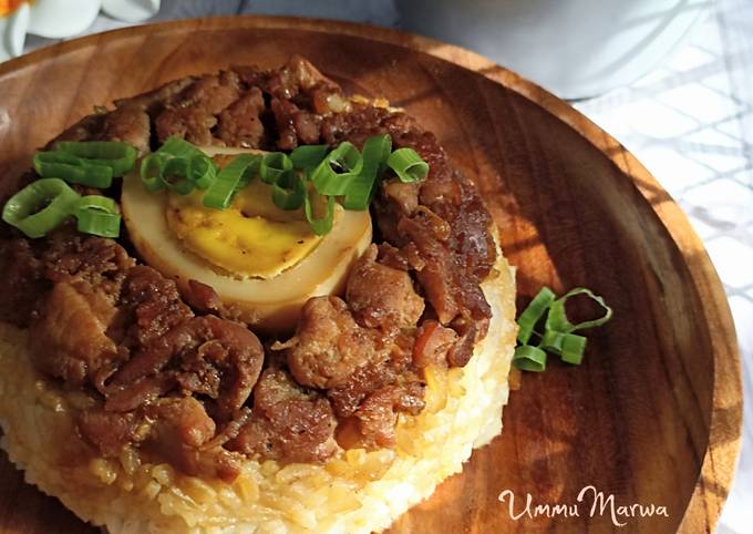 Resep Nasi Tim Ayam oleh Ummu Marwa - Cookpad