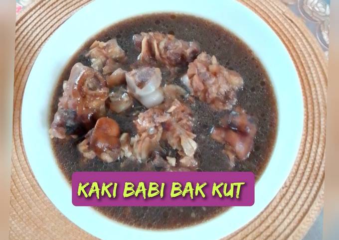 Resep Kaki Babi Bak Kut (Non Halal) oleh aisidin danuartha - Cookpad