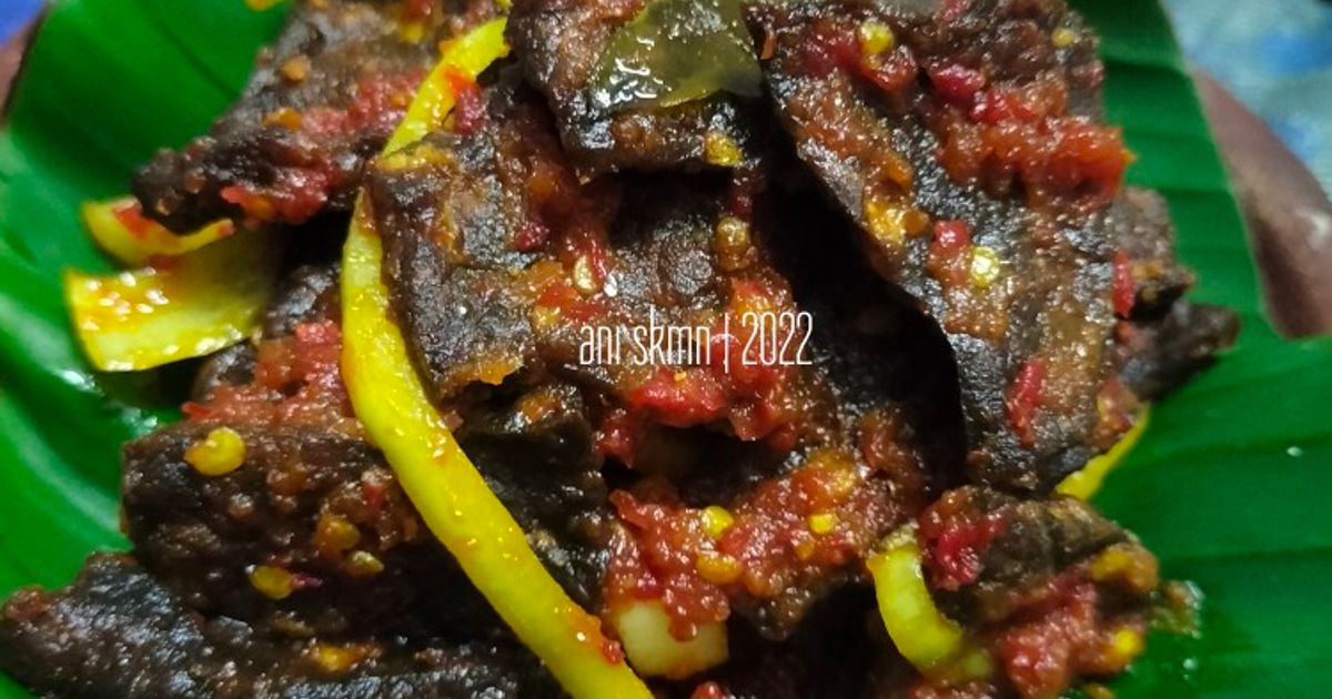 Resipi Paru Balado oleh ani skmn - Cookpad