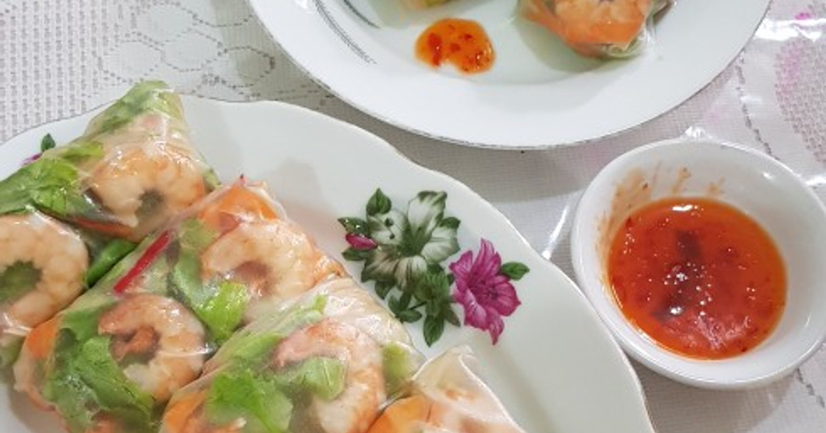 Resep Vietnamese Spring Roll oleh Rose Tandio - Cookpad
