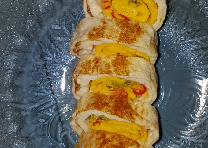 Resep Telur dadar gulung ala korea oleh Umi - Cookpad