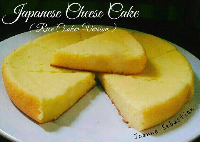 Resep Japanese Cheese Cake (rice cooker version) oleh Joanne Sebastian ...
