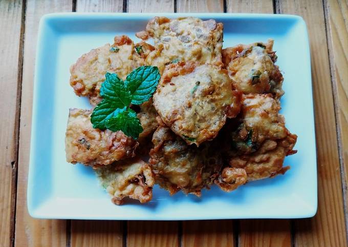 Resep Tempe tepung super crispy oleh Ria Mamanya Tata - Cookpad