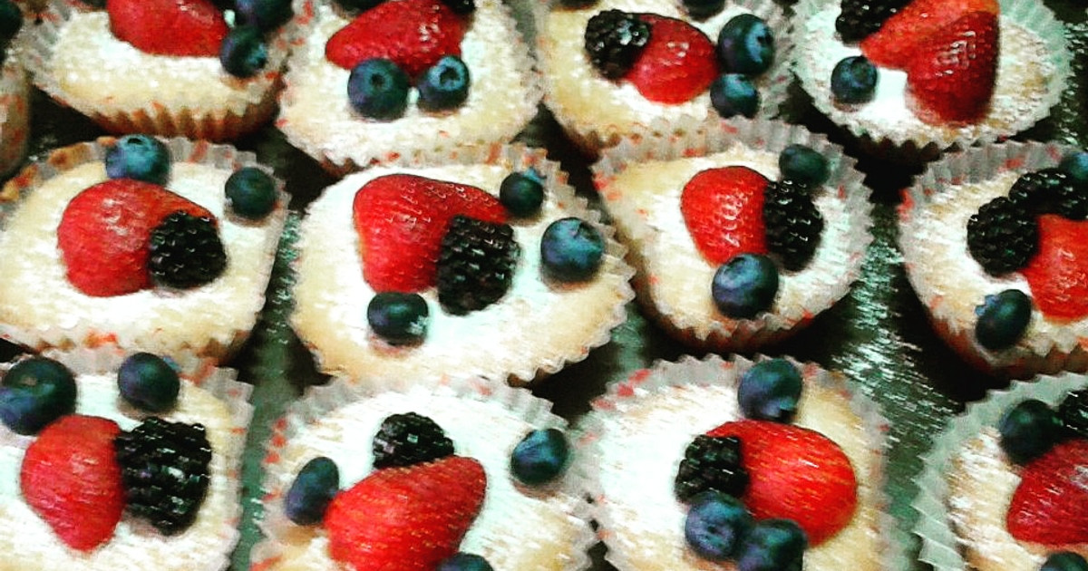 Tartaletas De Almendra Con Frutos Del Bosque Receta de OTata Tulia ...