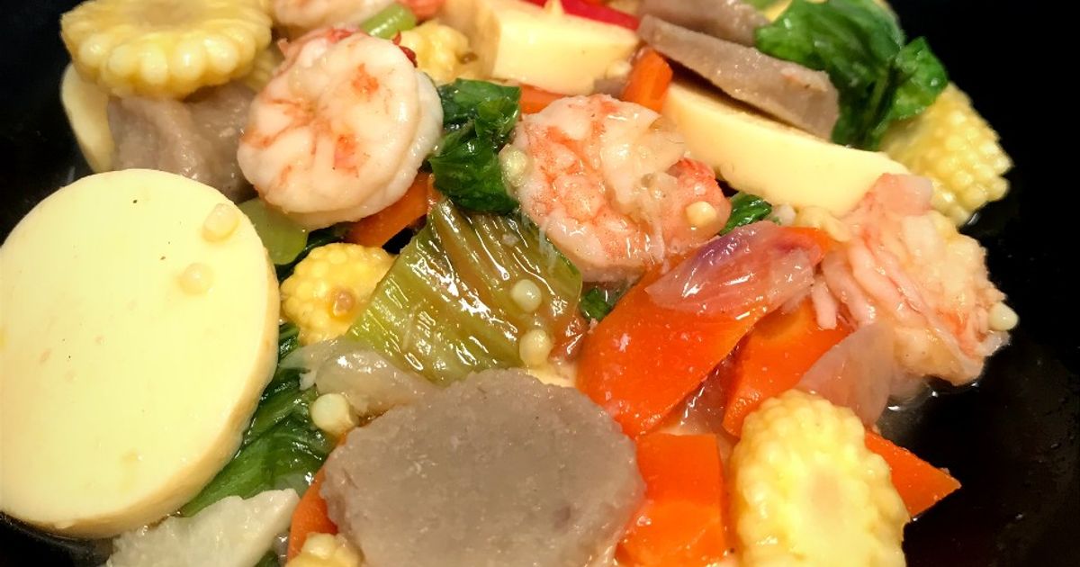 Resep Cah Udang Putren Tofu oleh Euis Amalia - Cookpad