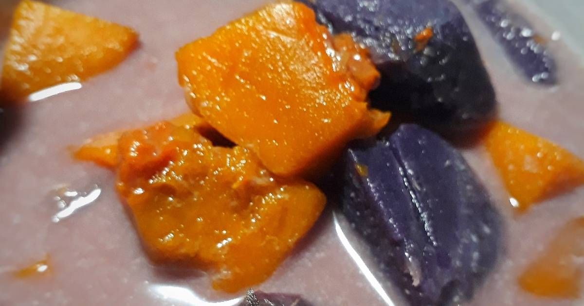 175 resep kolak ubi jalar ungu dan kuning enak dan mudah - Cookpad