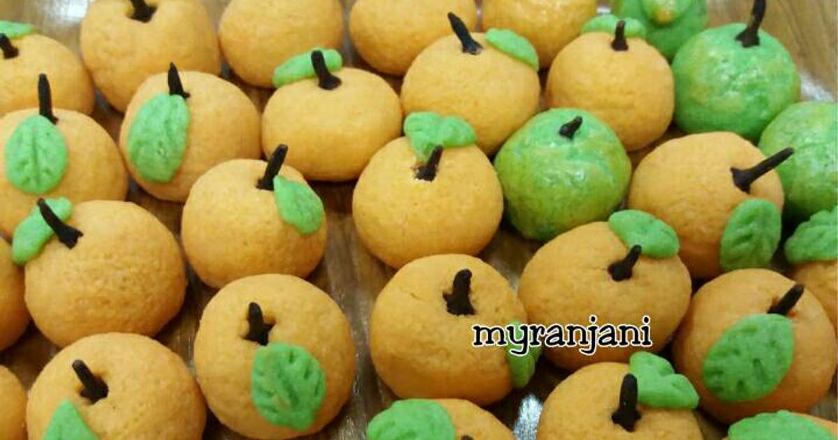 119 resep nastar bentuk buah jeruk enak dan mudah - Cookpad