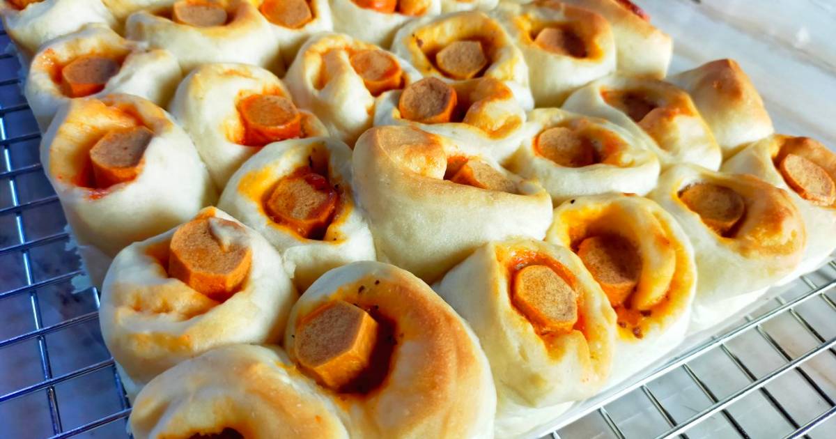 Resep Roti Sosis Gulung Oleh Sakli Abdi Cookpad