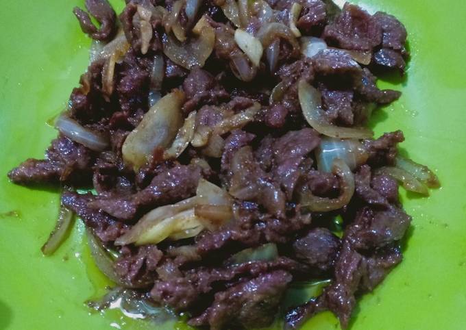 Resep Beef Teriyaki Simple oleh Dameria Panjaitan - Cookpad