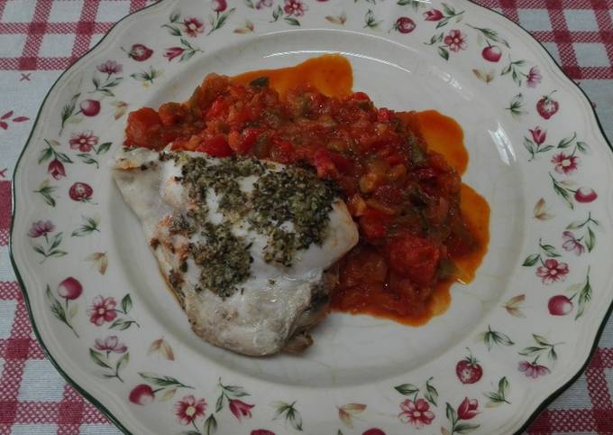 Contramuslo de pollo a la provenzal con pisto. Thermomix Receta de ...