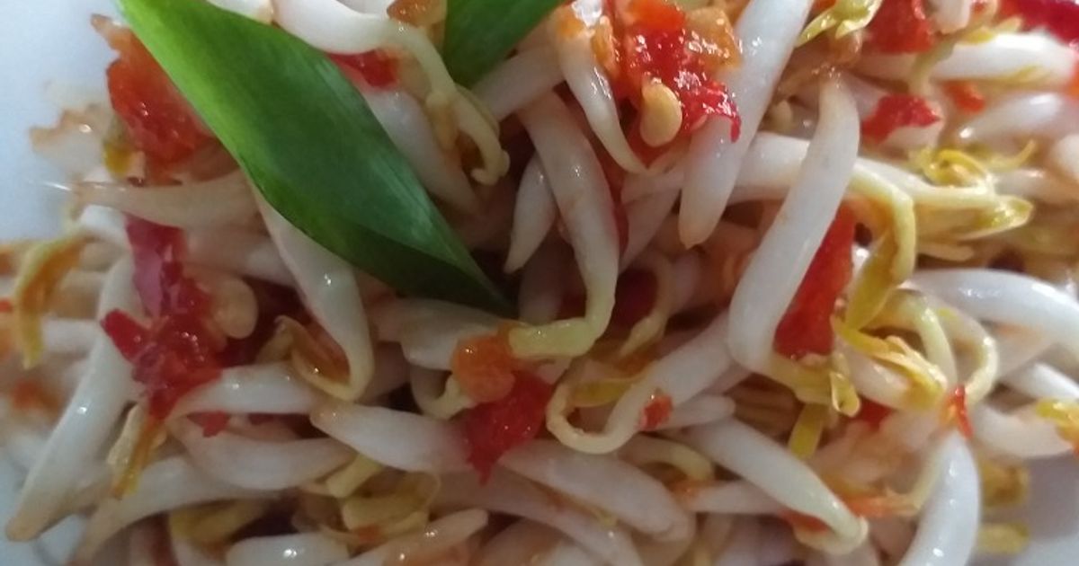 Resep Sambal Toge Simple oleh wiwik eka - Cookpad