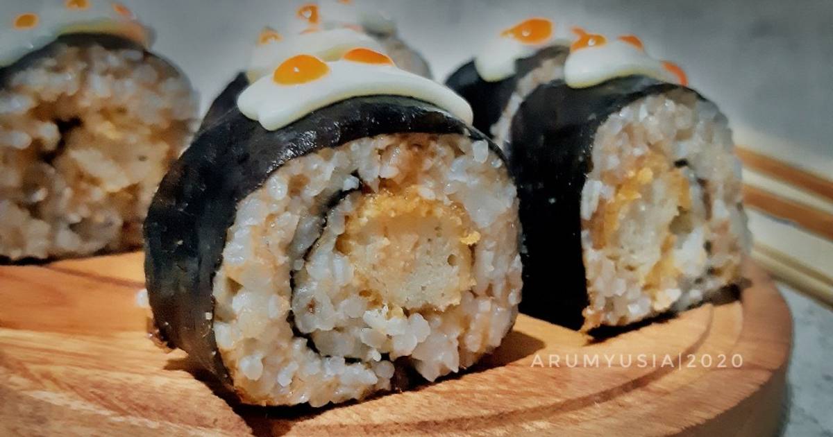 127 resep sushi abon enak dan sederhana ala rumahan - Cookpad