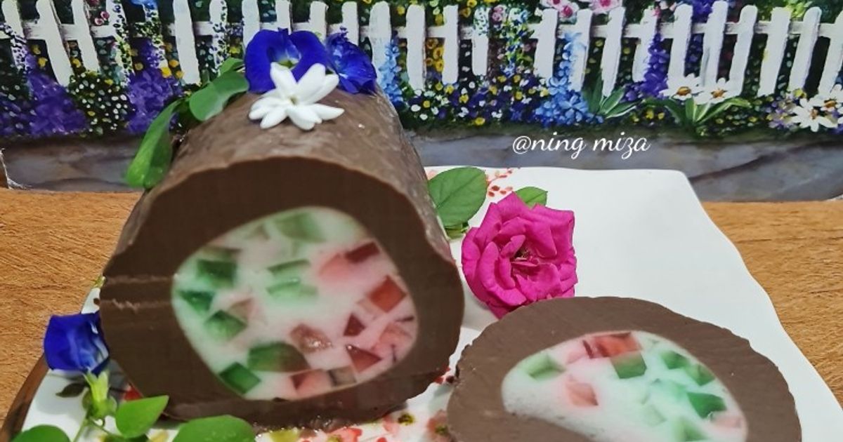 Resep 214. Puding Roll Mozaik oleh Aning Miza - Cookpad