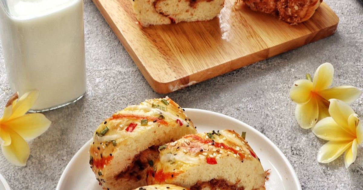 Resep Roti Gulung Abon (Floss Roll Bread), Gurih Lembut oleh Frielingga ...