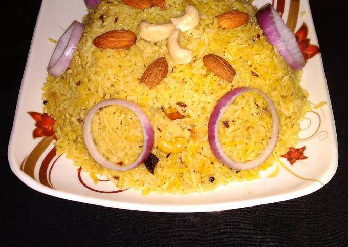 Dry fruits rice Recipe by Nisha Srivastava - Cookpad