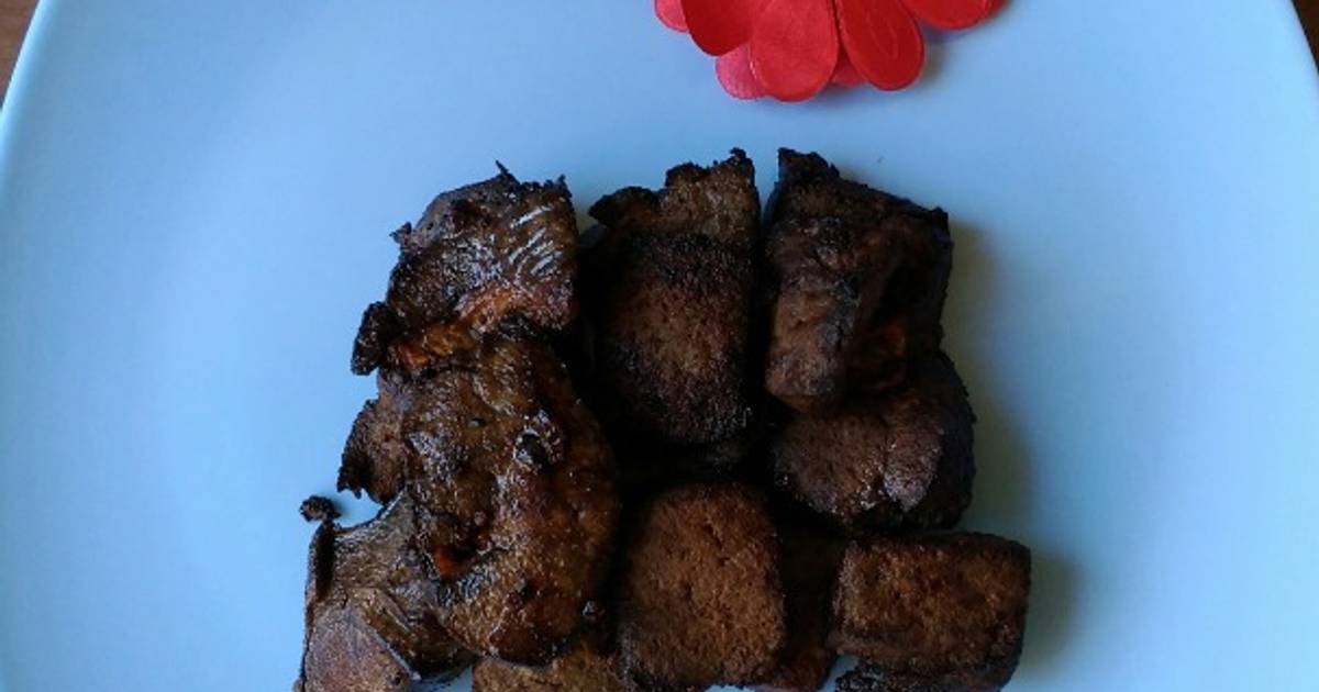 Resep Hati Sapi Goreng oleh Liez_Tya - Cookpad