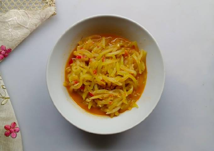 Resep Labu Siam Belacan oleh Widjie Astuti - Cookpad