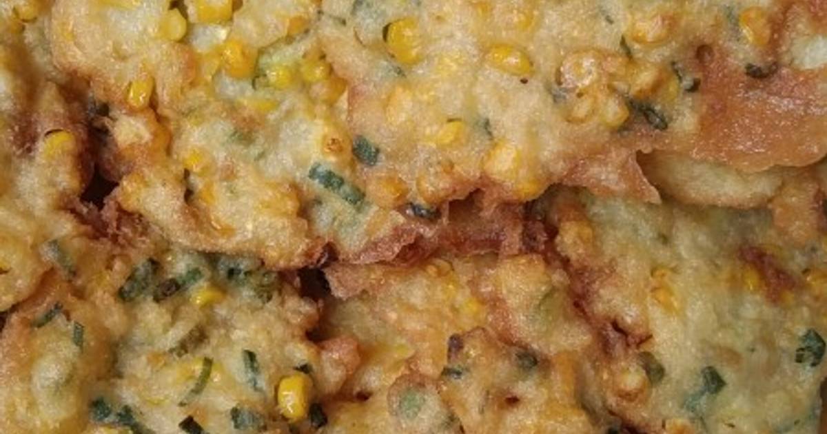 Resep Bakwan jagung embuk di dalam, Krispy di luar oleh Joan Adelya ...