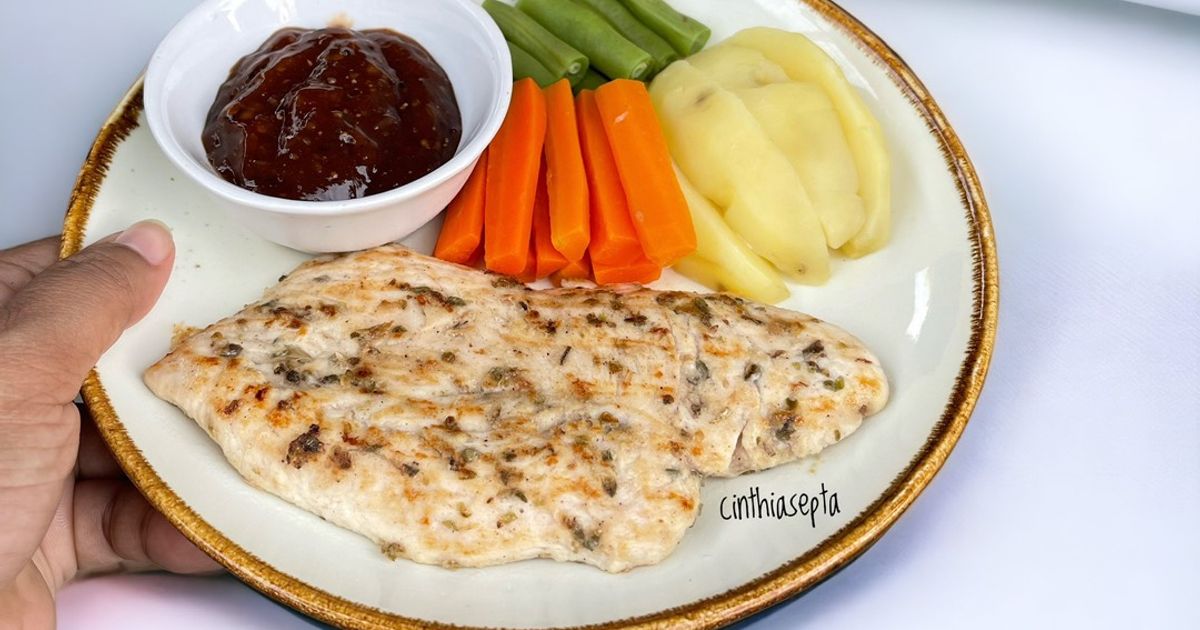 Resep Chicken Grilled Saos Bbq Blackpepper oleh Cinthia Septa - Cookpad
