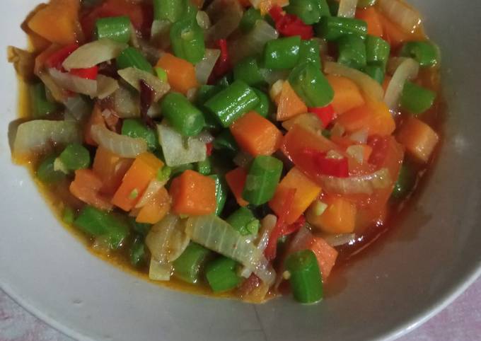 Resep Sayur frozen & masak buncis wortel + tips membuat frozen oleh ...