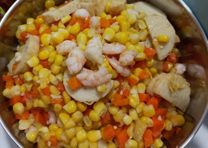 Resep Udang Mix Vegetable gampang banget!! oleh Krizia - Cookpad