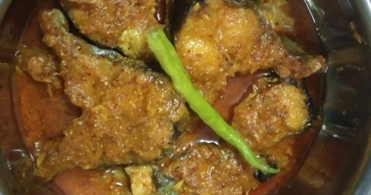Aar Fish Recipe With Mustard Paste Recipe By Krishna Biswas