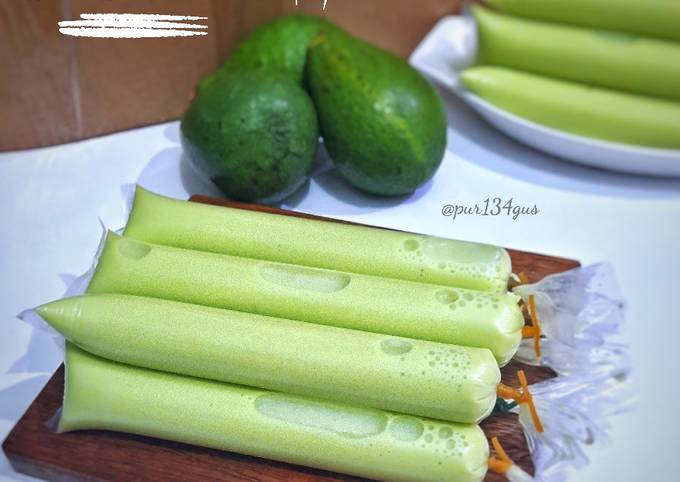 Resep Es Lilin Alpukat rasa Es Potong oleh Puri Pawon - Cookpad