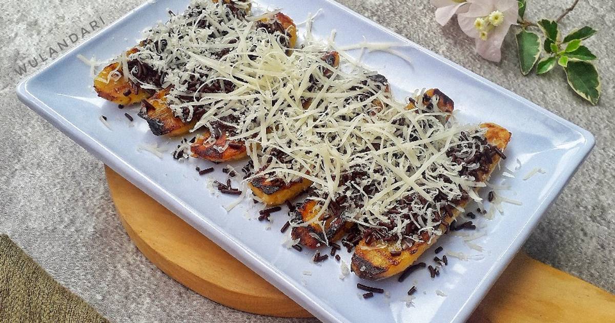 Resep Pisang Panggang Coklat Keju oleh Wulandari - Cookpad