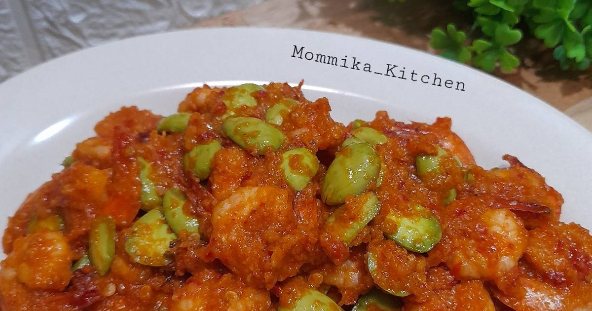 Resep Sambal goreng udang pete oleh Mommika Kitchen - Cookpad