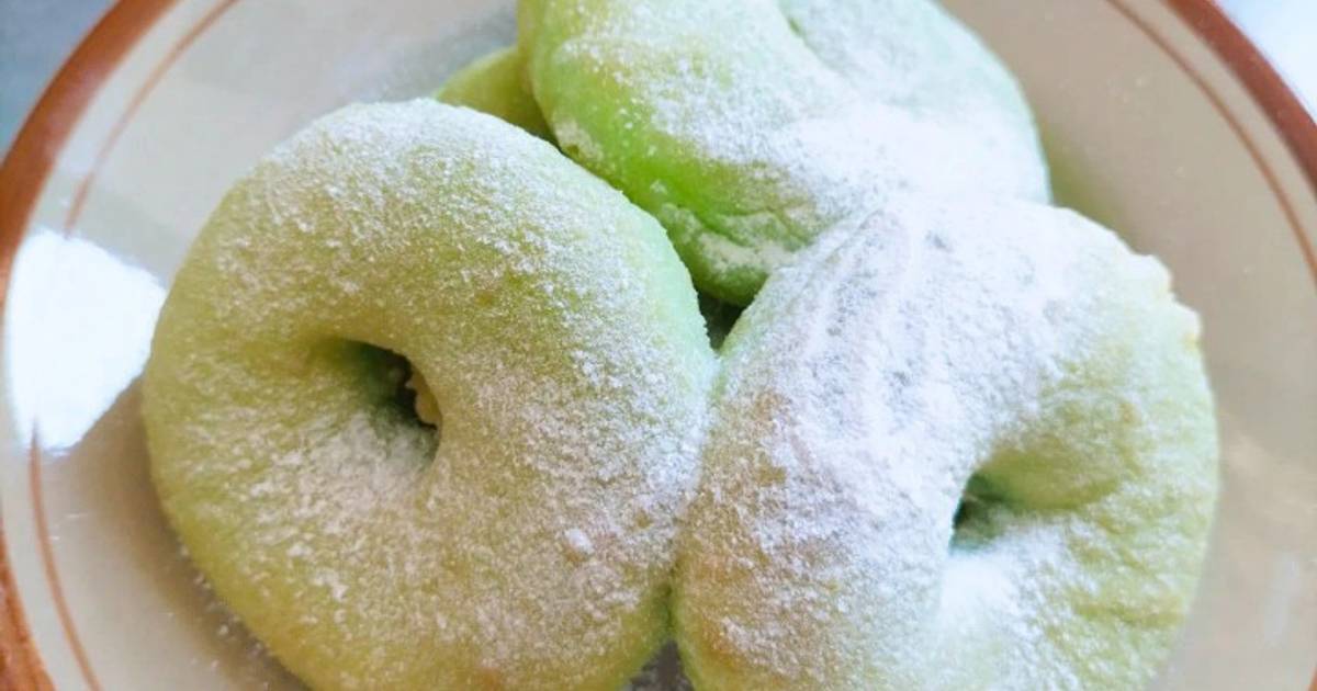 Resep Donat Kentang Pandan super lembut oleh Fania Rjn - Cookpad