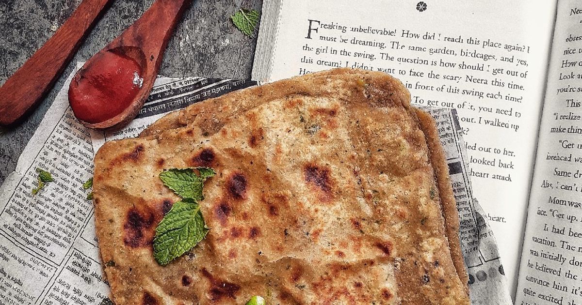 Mint Paratha Recipe by Namrah Qureshi - Cookpad