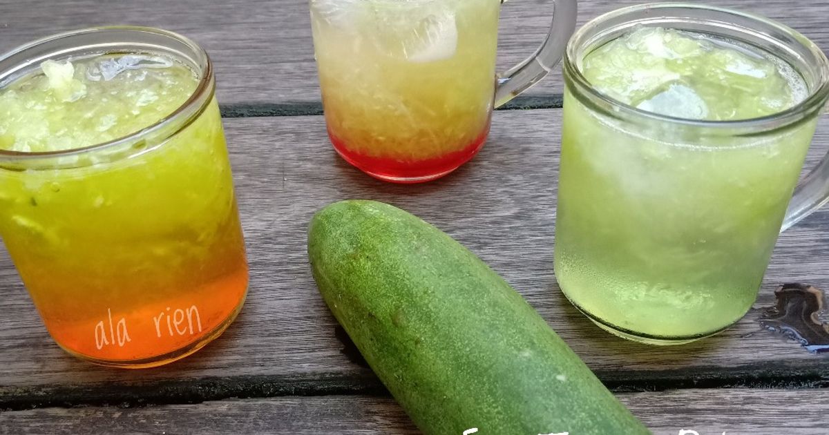 Resep es timun parut susu rumahan enak dan mudah - Cookpad