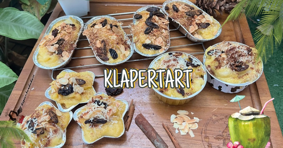 Resep Klapertart Sederhana, Mudah & Lezat 🥧 oleh Bundadari - Cookpad