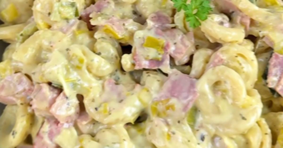 One-Pot Pasta com Fiambre e Alho-Francês Receita por Cris Maria - Cookpad