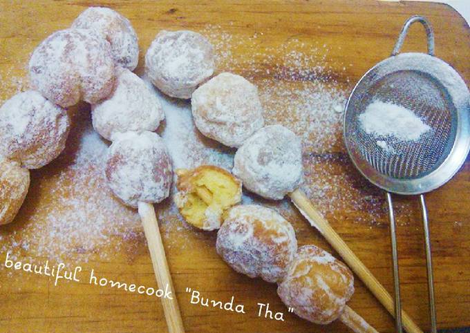Resep Donat Sate oleh TEtha Bachtiar - Cookpad